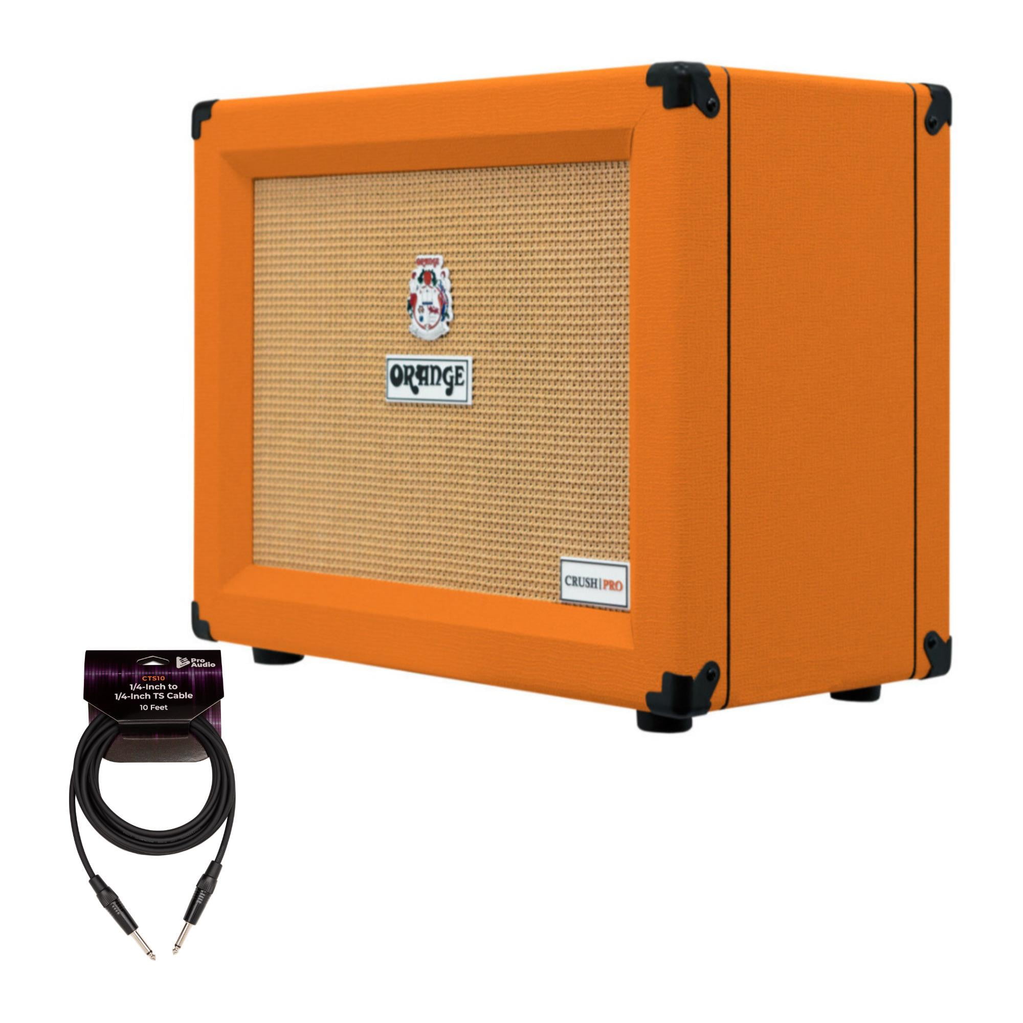 Orange Amplifiers Crush Pro CR60C 60W Guitar Combo Amp Bundle with TS ...