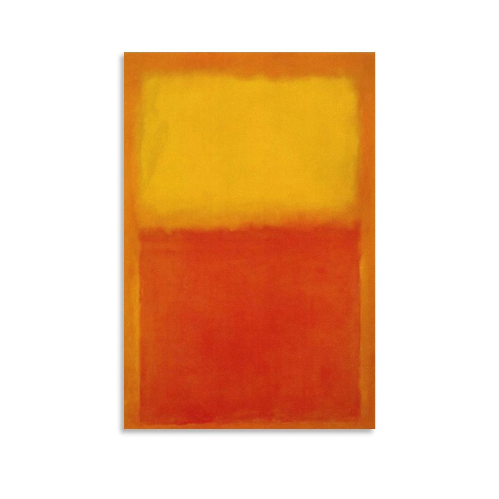 Orange And Yellow 1956 by Mark Rothko Artworks Picture Print Poster ...
