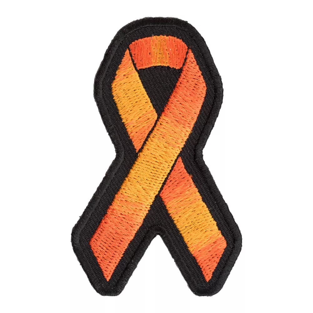 Orange Awareness Ribbon Patch, Support Patches - Walmart.com