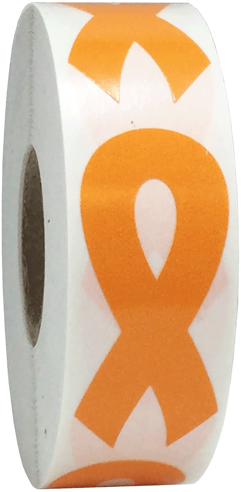 Orange Awareness Ribbon Stickers 2 Inch 500 Total Adhesive Labels ...