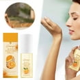 Orange Body Perfume Spray Elegant Fresh And Fragrant Portable Fruit Fragrance Spray 90ml