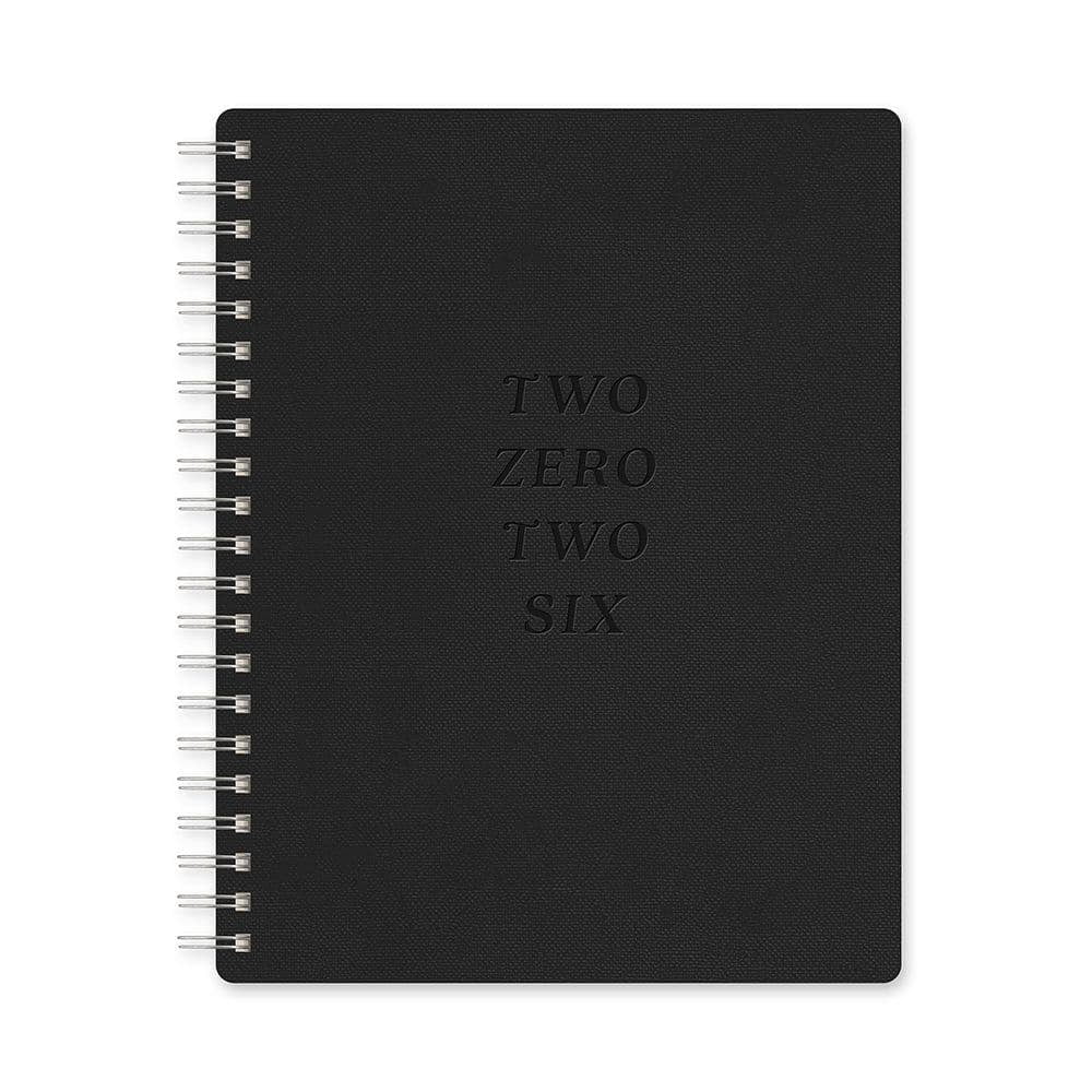 Orange Circle Studio Corporation, Midnight Black Baxter 2026 Planner, 8 ...