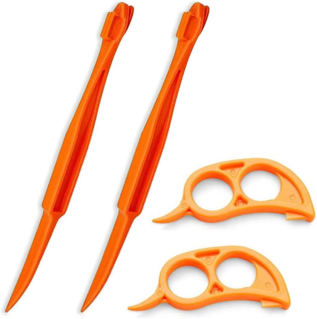 Orange Citrus Peelers Lemon Peel Cutter Plastic Easy Slicer Peeler ...