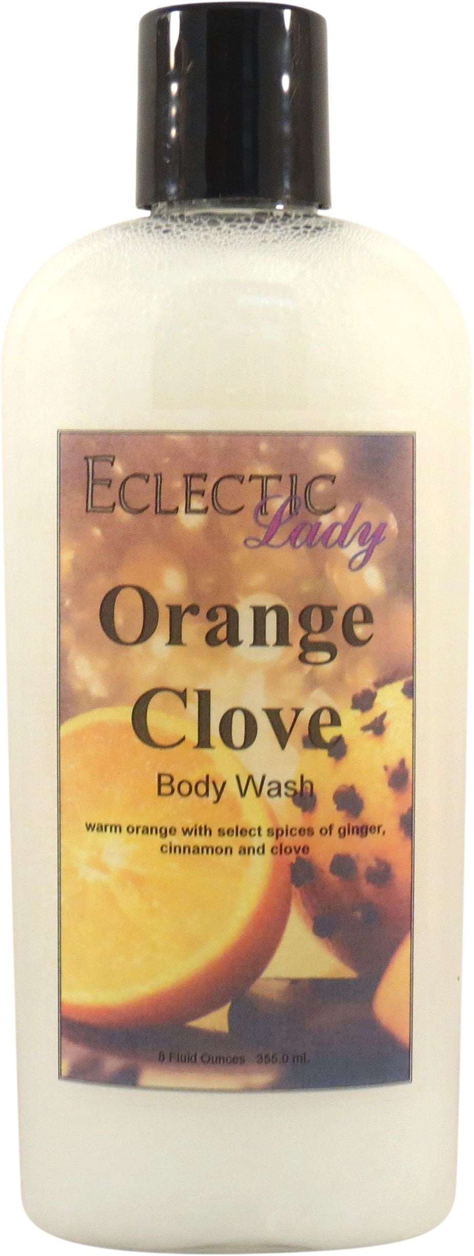 Orange Clove Body Wash by Eclectic Lady, Liquid Shower Gel for Women ...