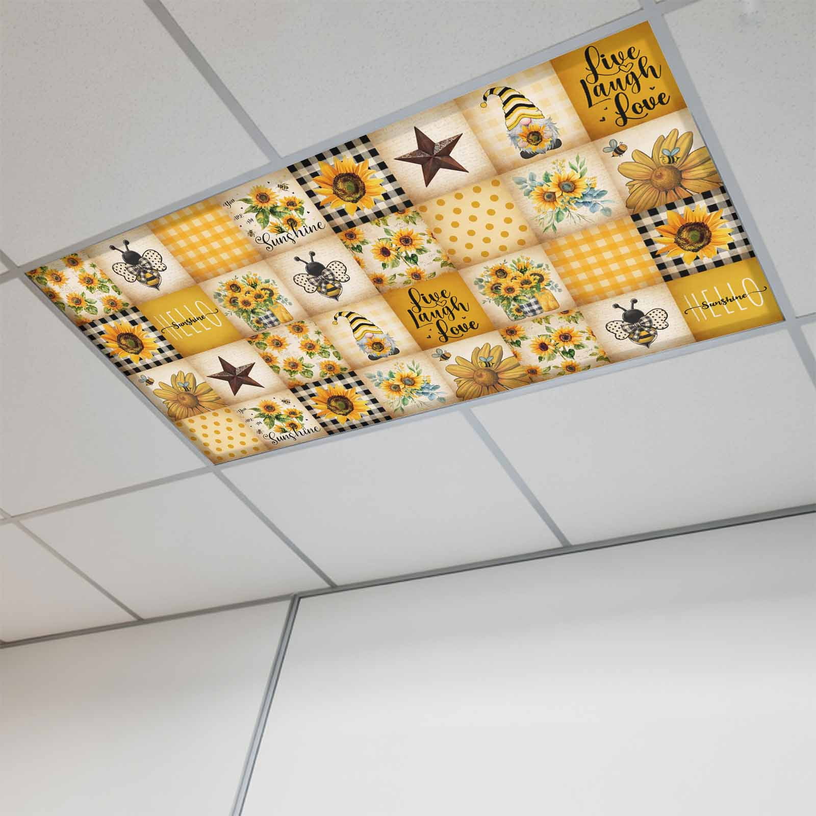 Orange Coastal Fluorescent Light Covers, Turtle Nautical Anchor Octopus ...