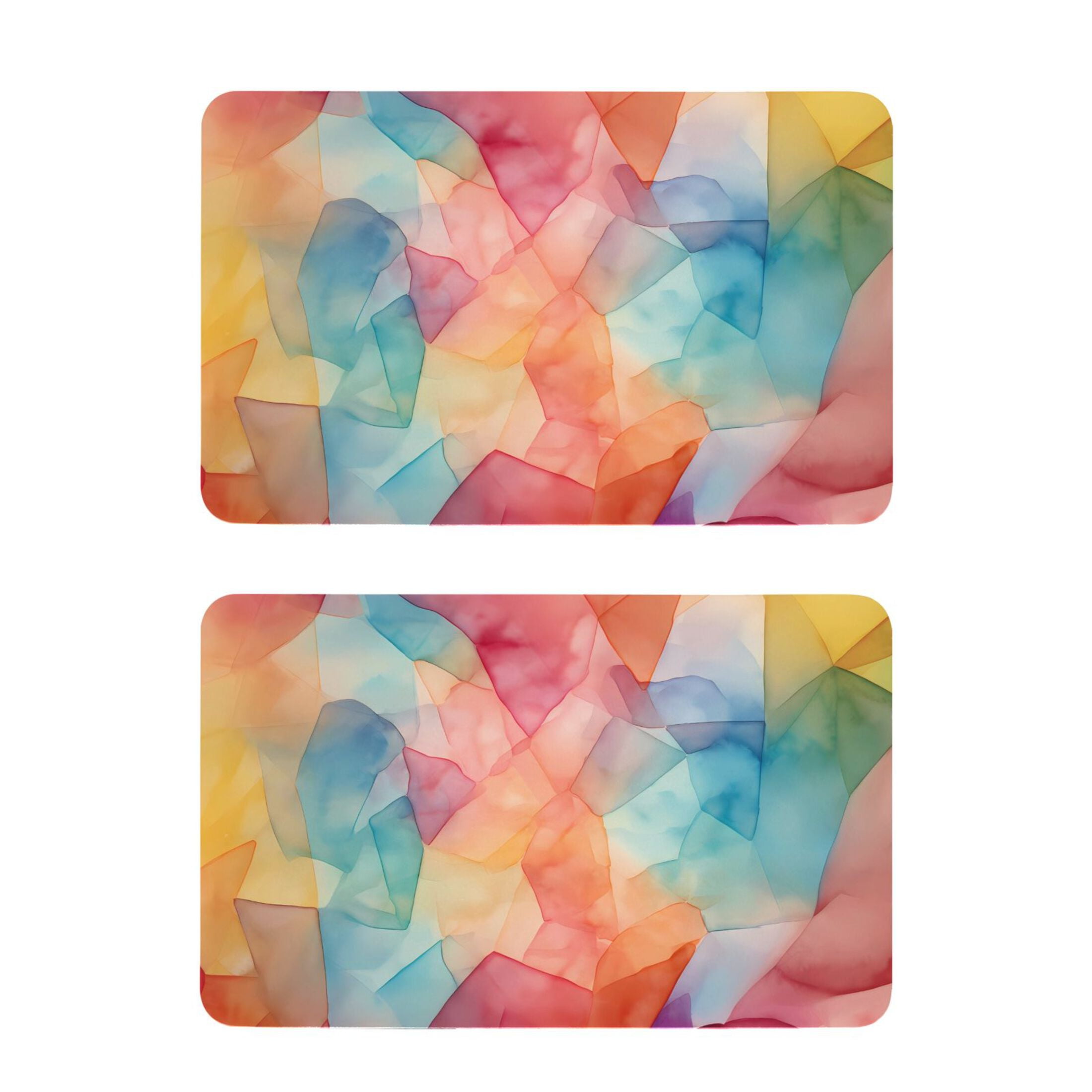 Orange Colorful Print Fridge Magnetic Sticker Refrigerator Magnets ...