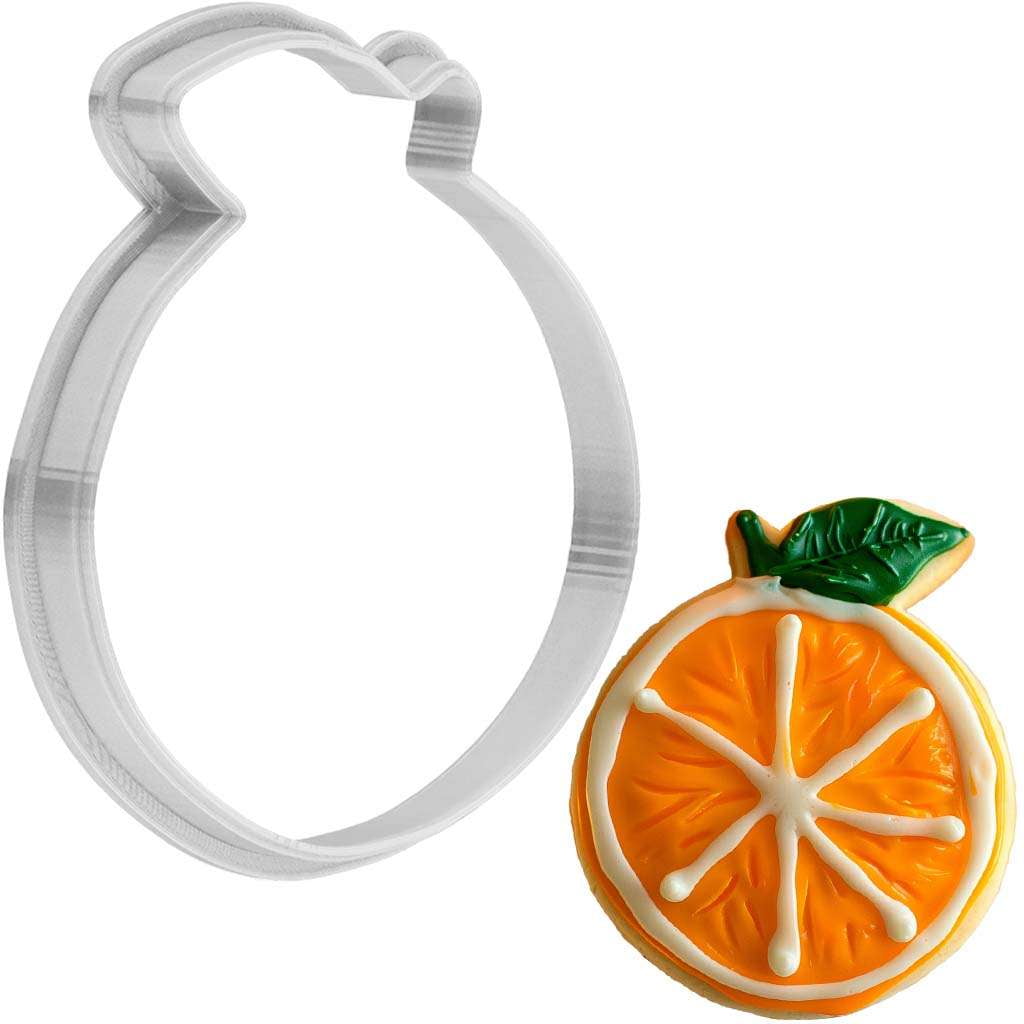 Orange Cookie Cutter 4 Inch Made in USA by WONDERTORY - Walmart.com