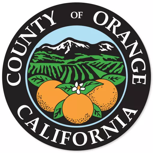 Orange County Seal California Window Sticker Phone Decal Water Bottle ...