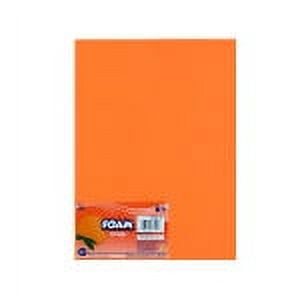 Orange Craft Foam Sheet - Walmart.com