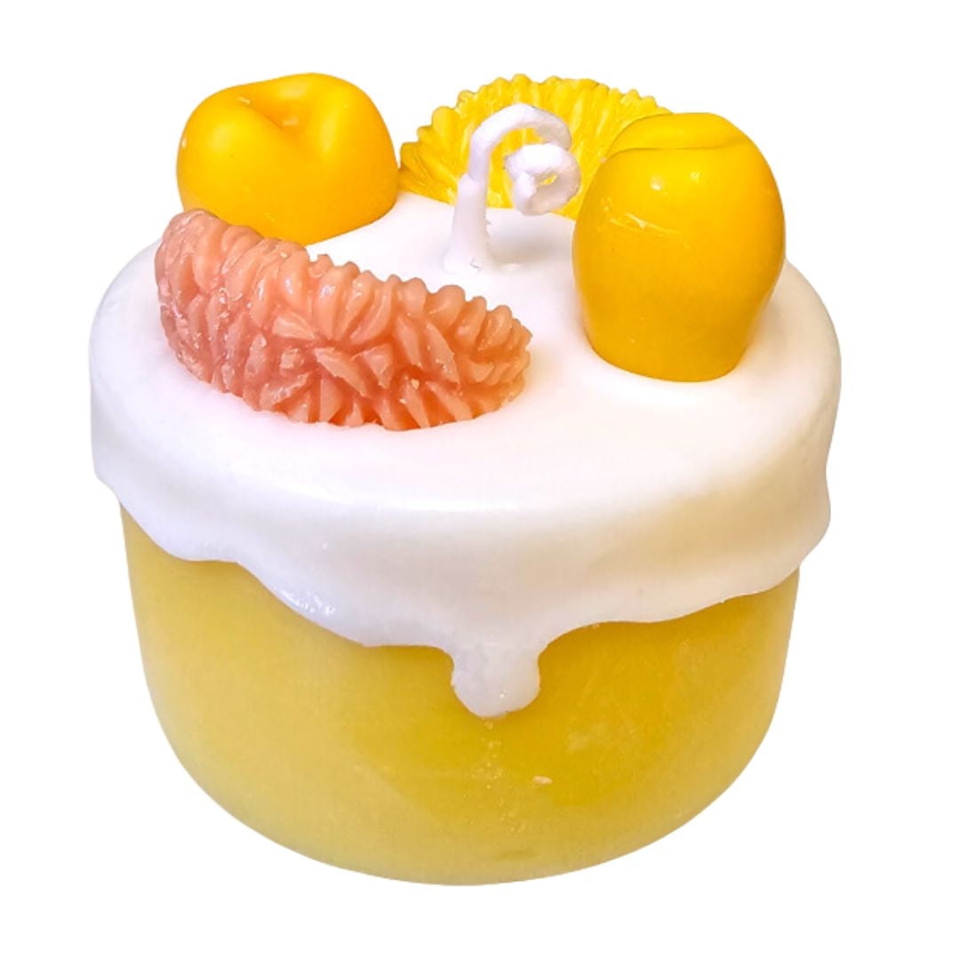 Orange Creamsicle Delight Candle – Realistic Dessert-Scented Soy Wax ...