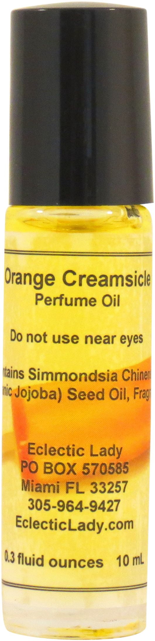 Orange Creamsicle Perfume Oil, 0.3 Oz Portable Roll-On Fragrance ...