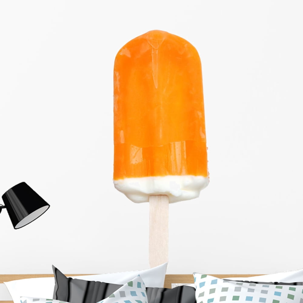 Orange Creamsicle Popsicle Wall Decal by Wallmonkeys Peel and Stick ...