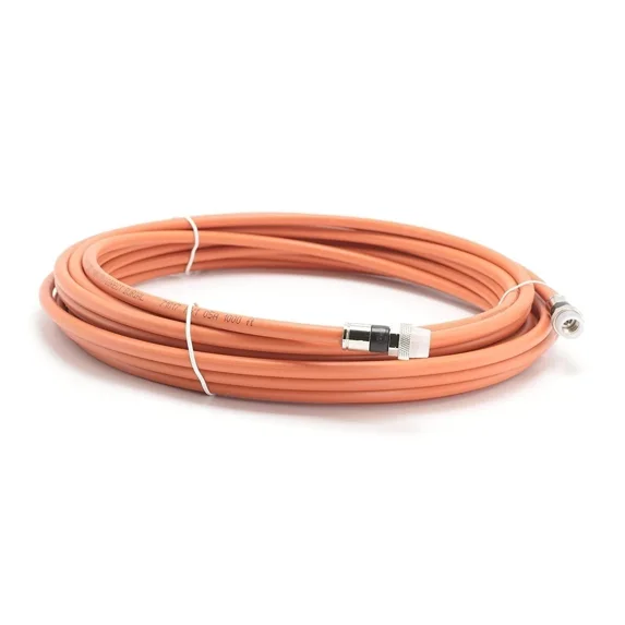 Orange, Direct Burial Rg6 Coax, Underground Coaxial Cable, 2 Feet (0.6 ...