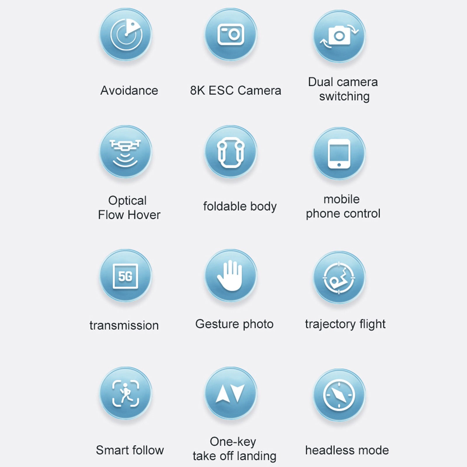 Orange Drone With 1080P Hd Fpv Camera Optical Flow Localization Remote ...