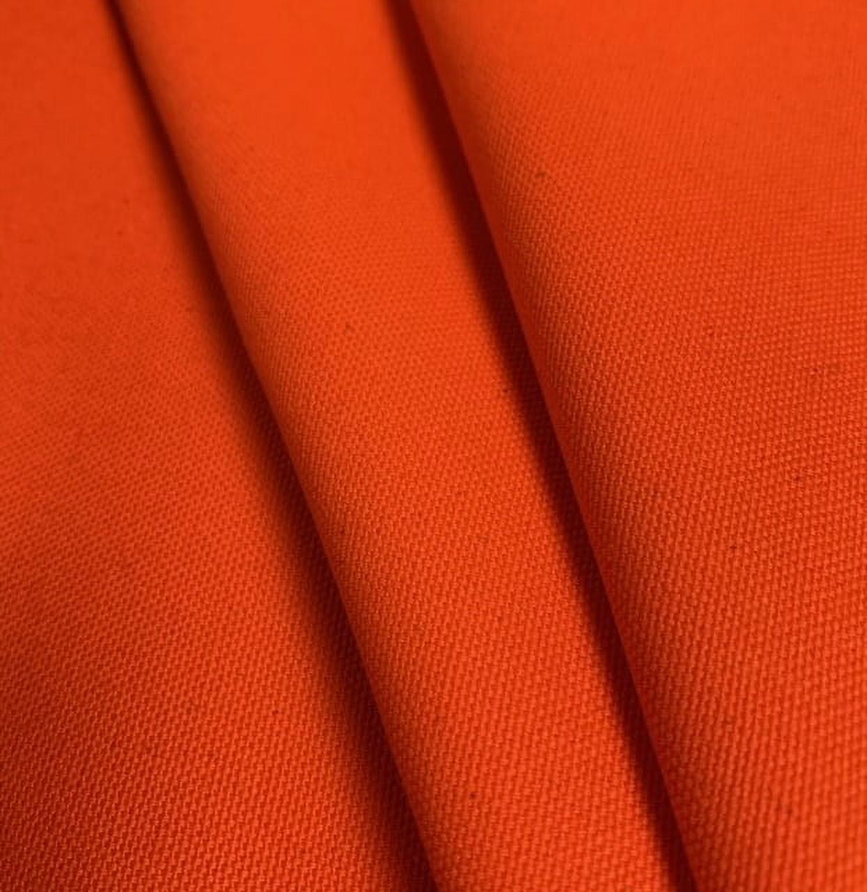 Orange Duck Cloth - 60" By The Yard - Walmart.com