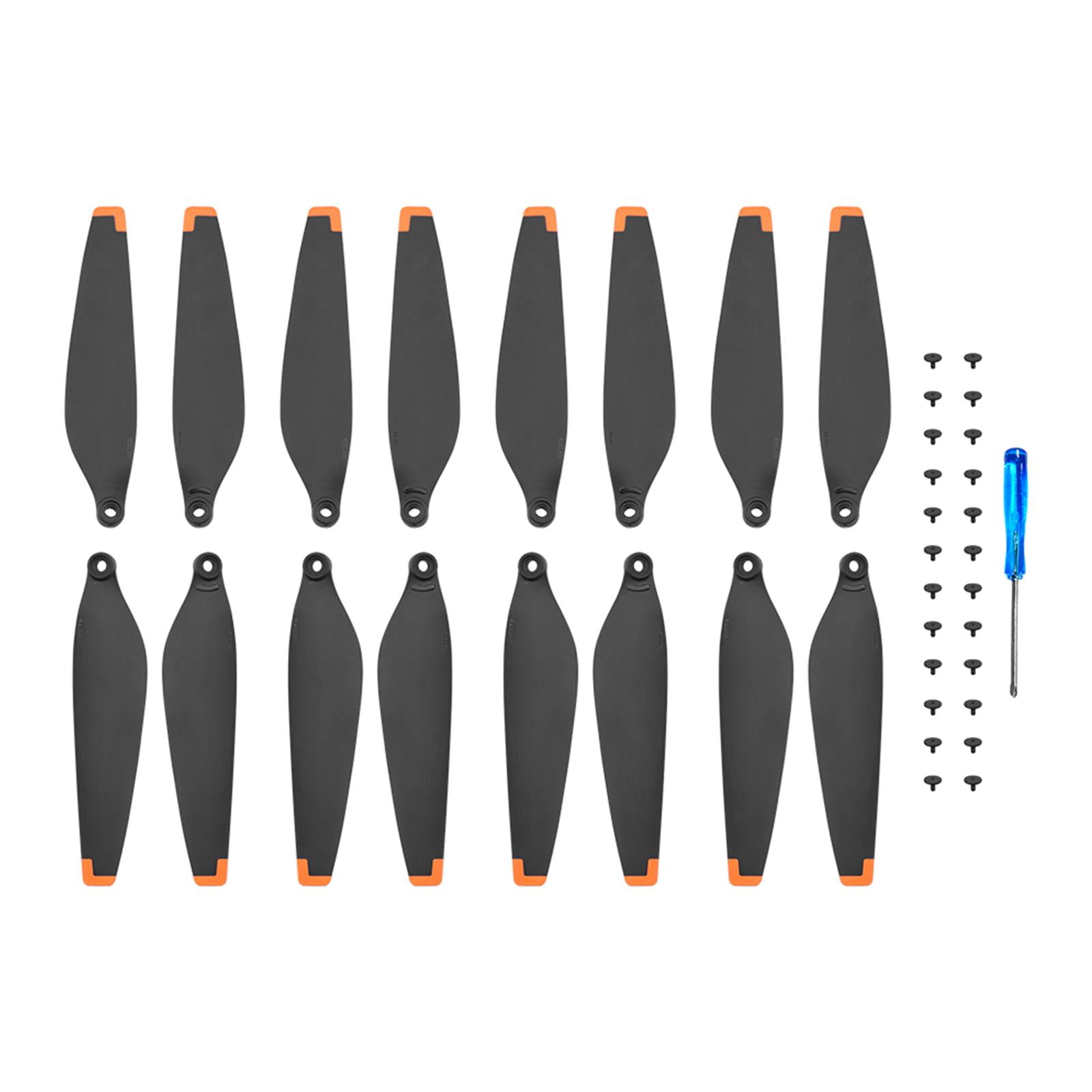 Orange Edge Four Pairs For Dji Mini 3 Ppo Propeller Drone Blades Wings ...