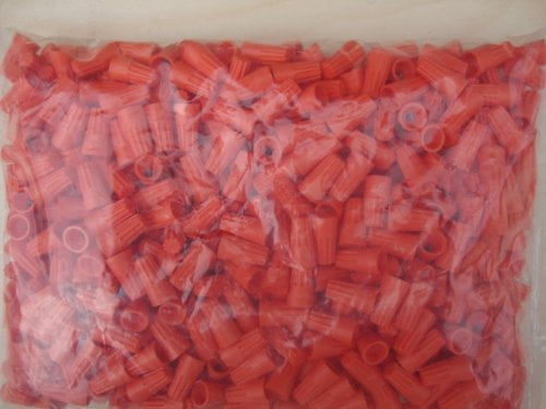 Orange Electrical Wire Connectors UL- 500 PACK - Walmart.com