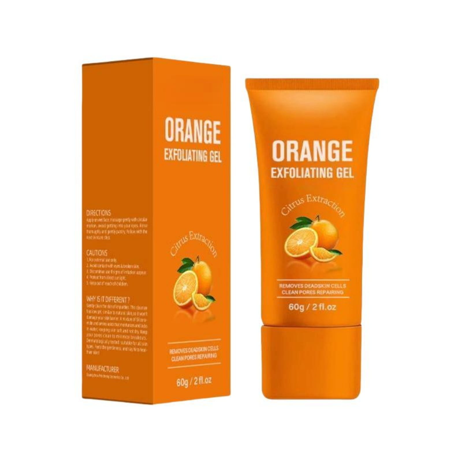 Orange Exfoliating Gel, Exfoliating Gel, Facial Exfoliator Water ...