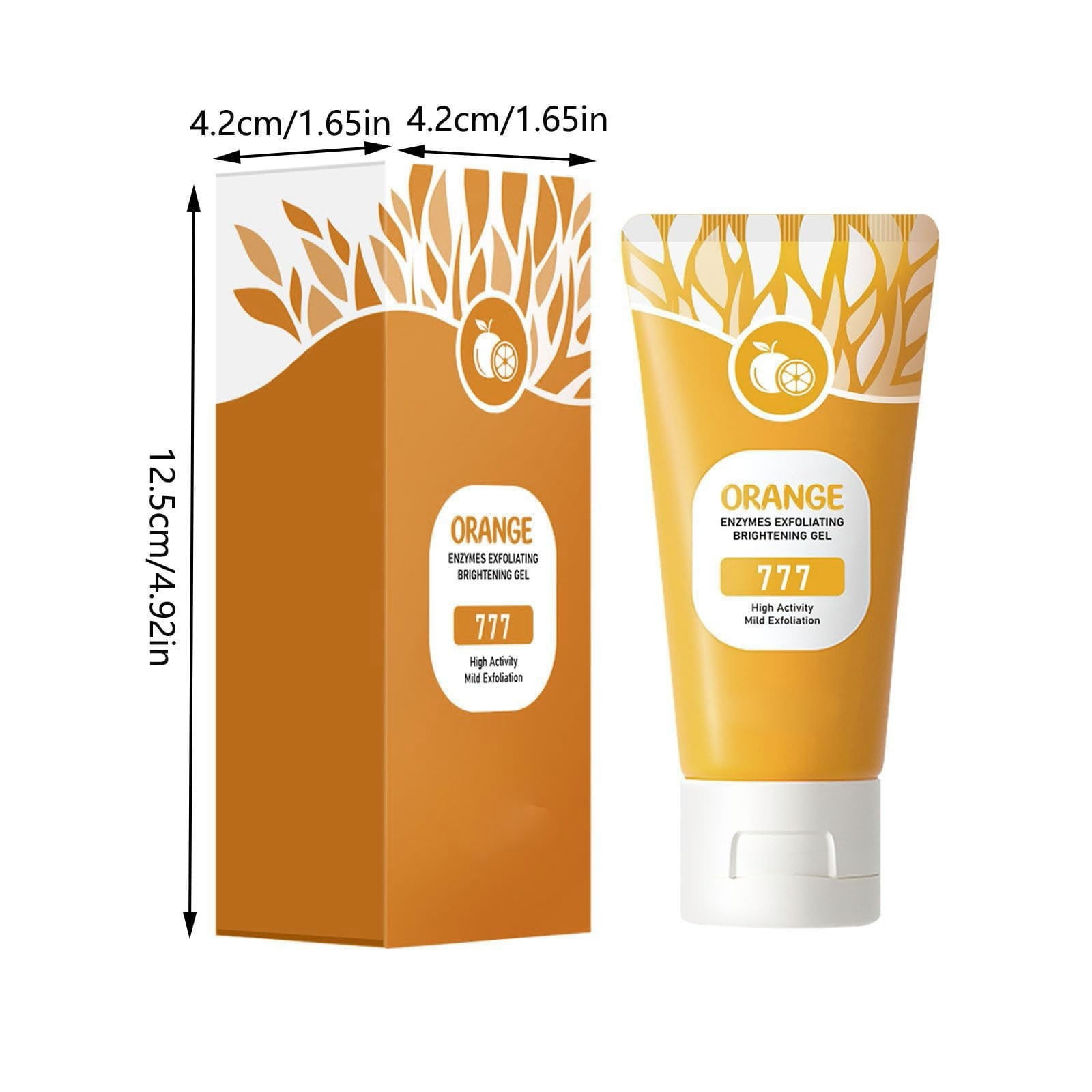 Orange Exfoliating Gel For Face And Body,Facial Exfoliating Gel,2025 ...