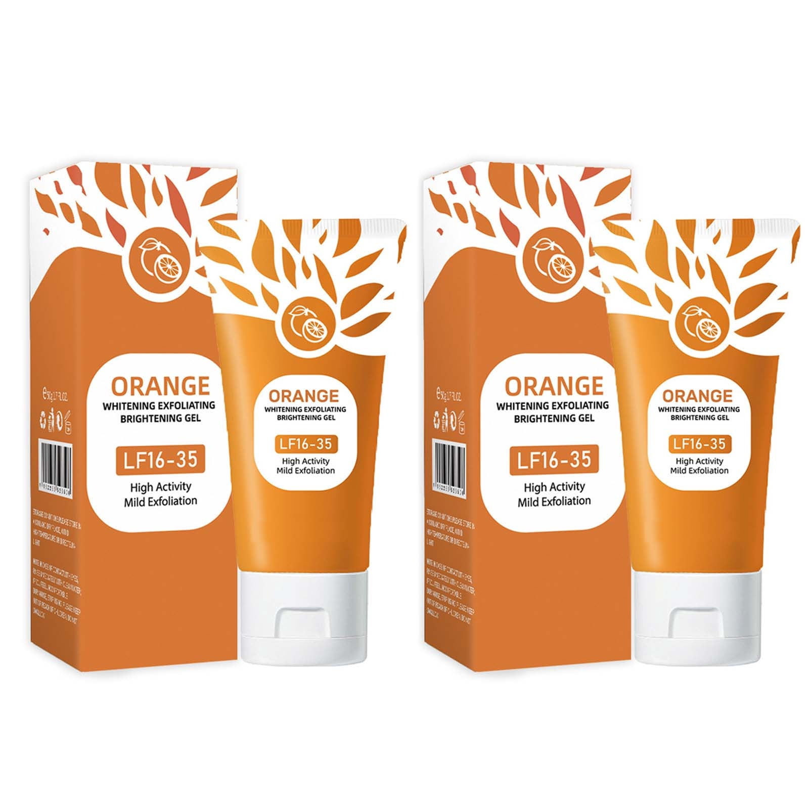 Orange Exfoliating Gel,Orange Exfoliating Gel Scrub, Deep Cleansing ...