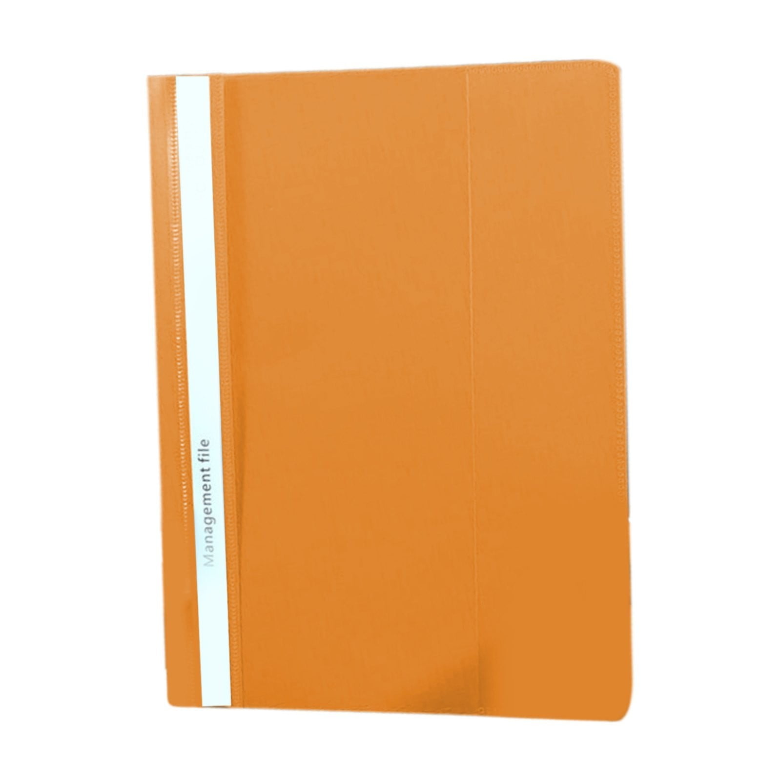 Orange File Folder A4 Polypropylene with Transparent Front Cover ...