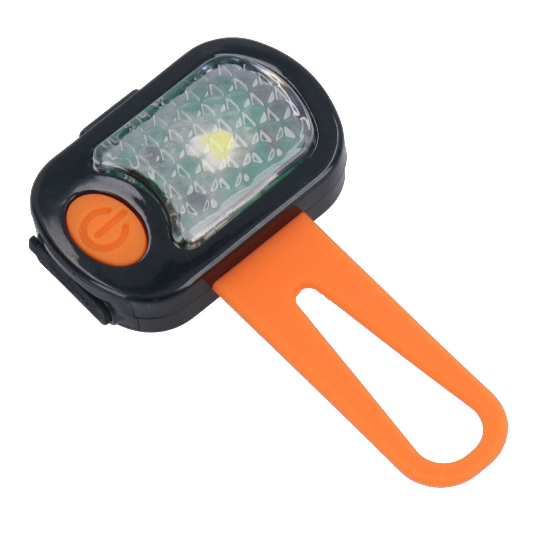 Orange Flashing Safety Waterproof Rectangle USB Blinker Light Night Dog ...