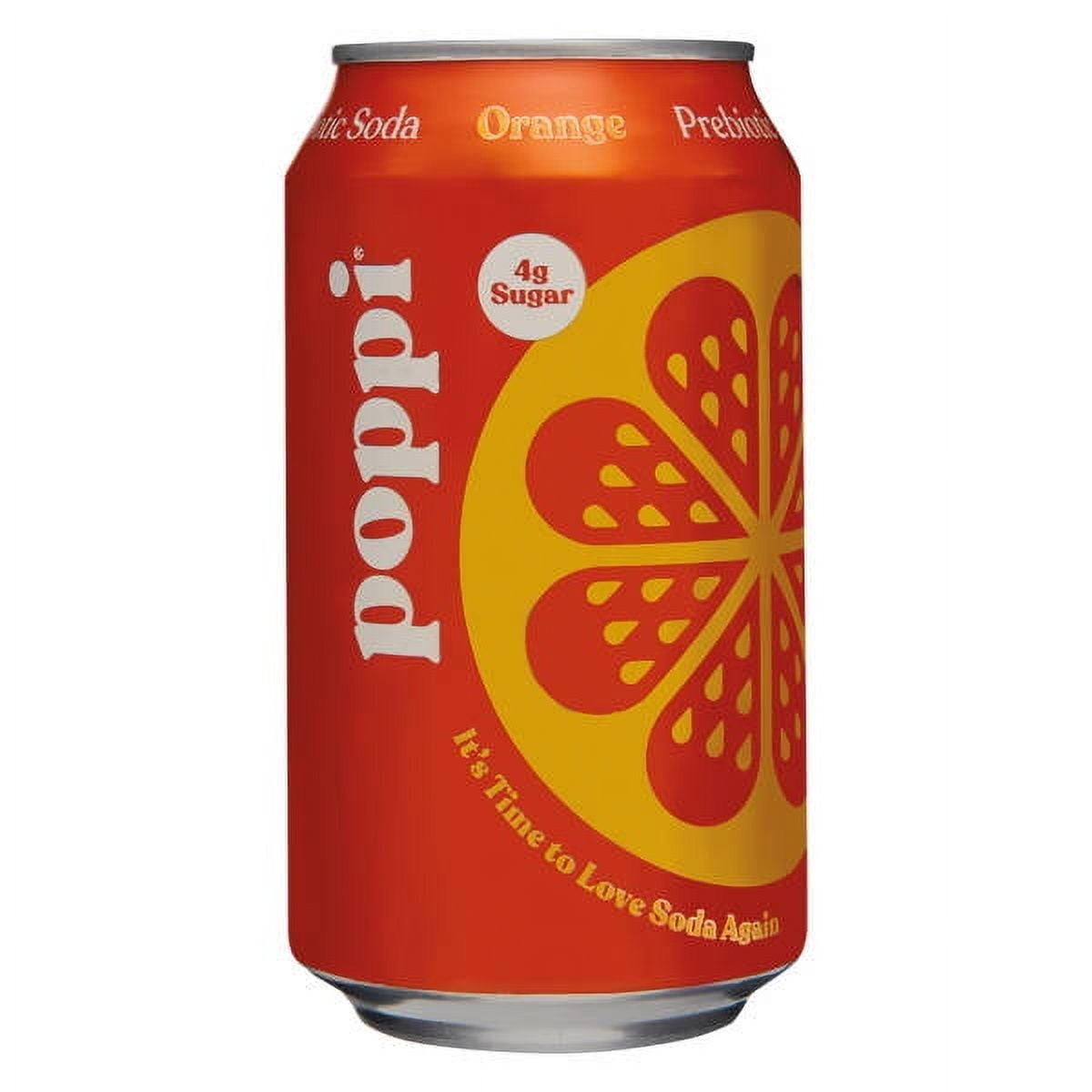 Orange Flavor Soda Can, 12 fl oz- Pack of 5 - Walmart.com