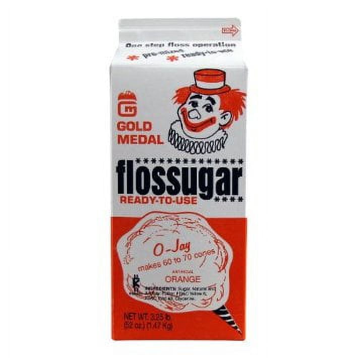 Orange Flossugar (1/2 gallon) - Walmart.com