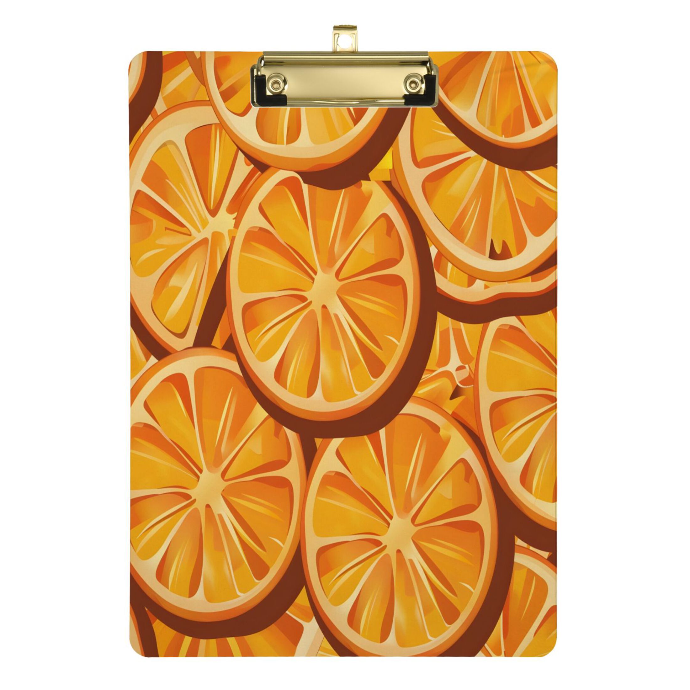 Orange Fruit Acrylic Clipboards A4 Standard Letter Size Clipboard 12.5 ...