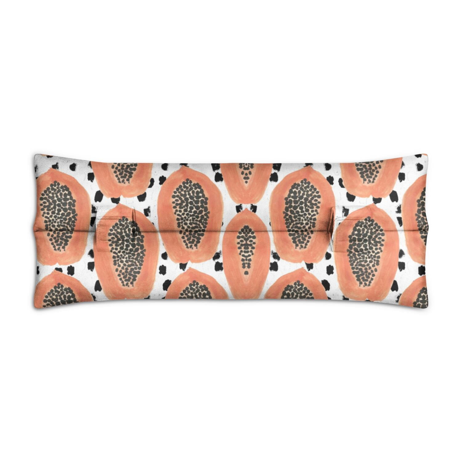 Orange Fruit Design Post Surgery Seatbelt Pillow - Soft Mastectomy ...