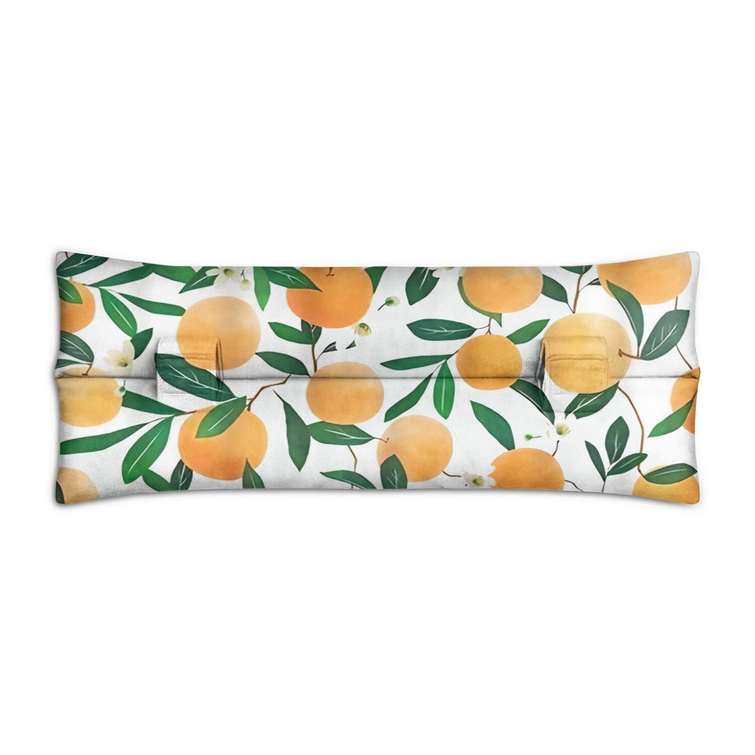 Orange Fruit Design Post Surgery Seatbelt Pillow - Soft Mastectomy ...