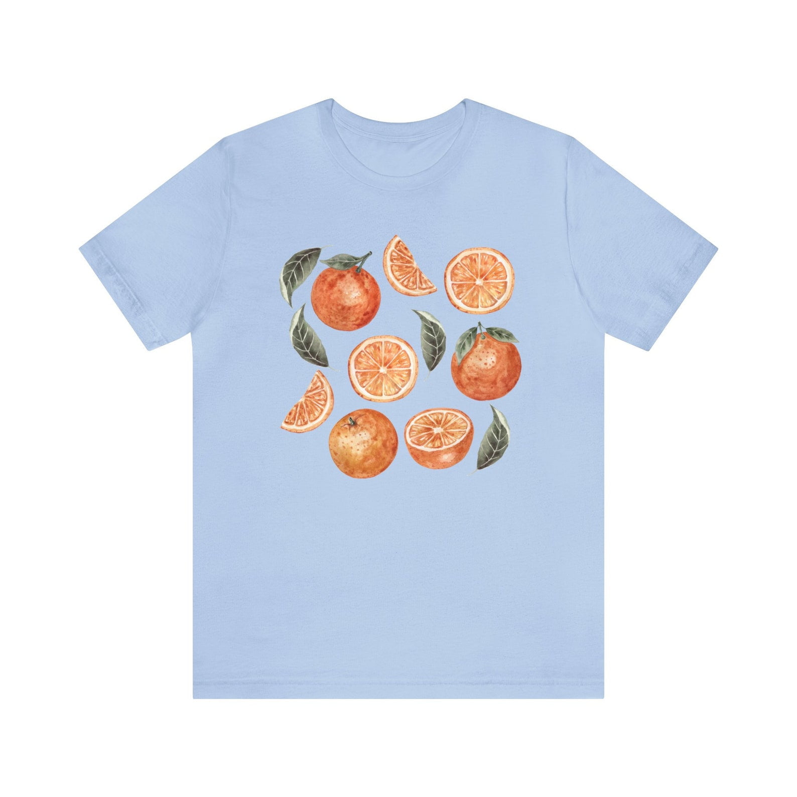 Orange Fruit Shirt, Cottagecore Clothing, Oranges Tee, Orange Lover ...