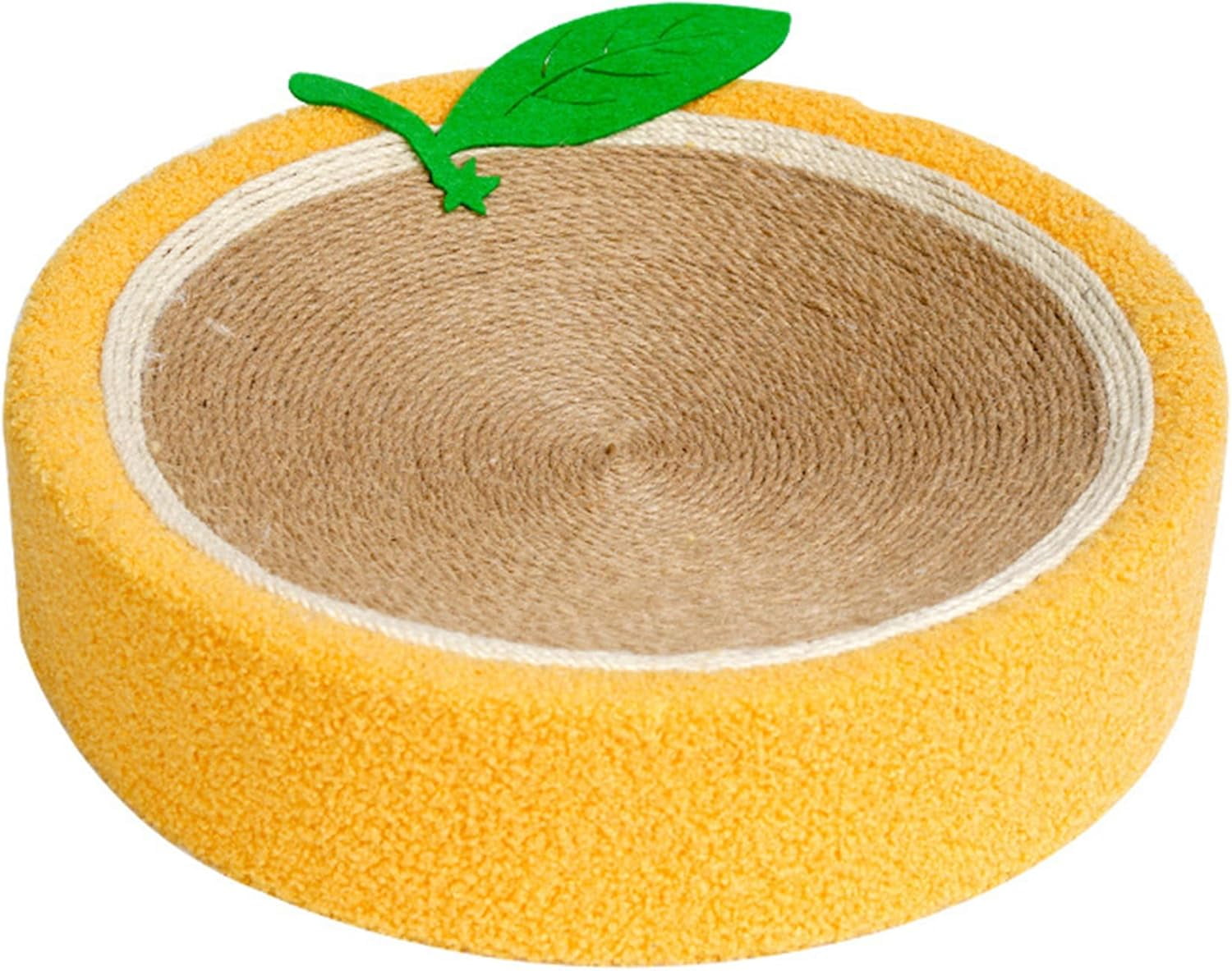 Orange Fruit cat Scratcher ,sisal cat Scratching Board, Round cat Bed ...