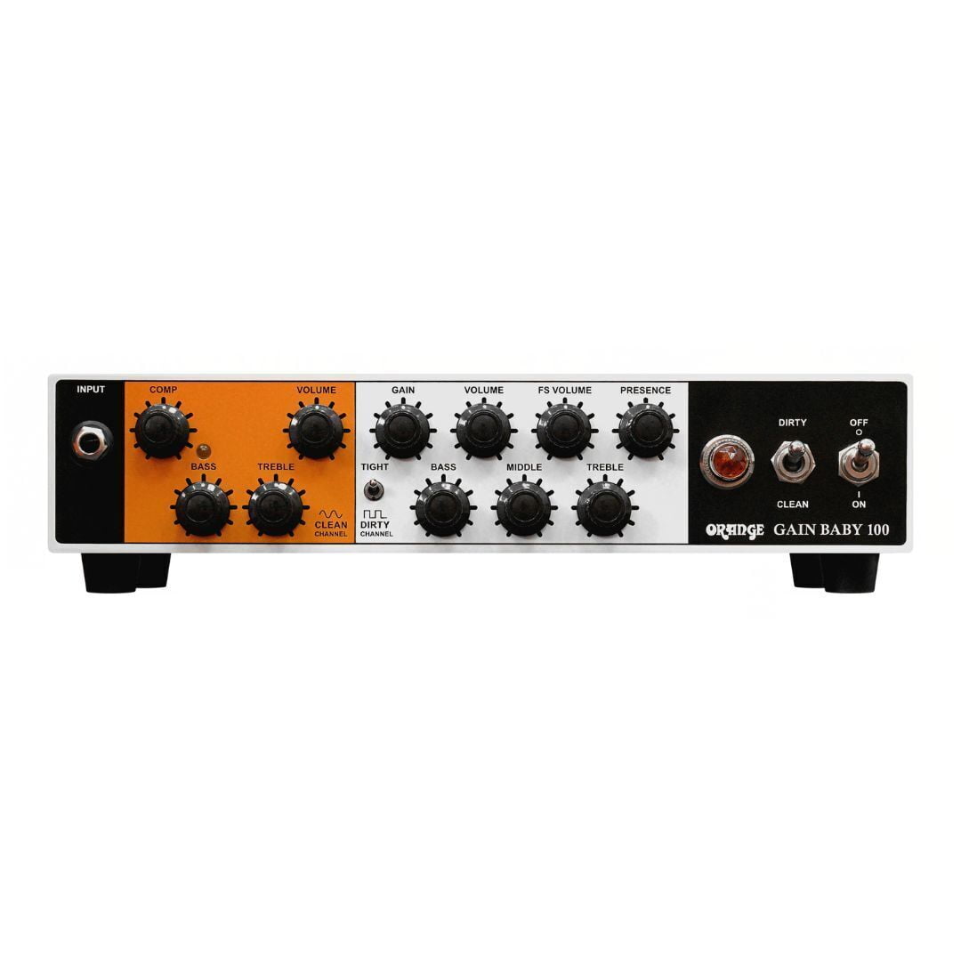 Orange Gain Baby 100 Lightweight Guitar Amplifier Head with Single ...
