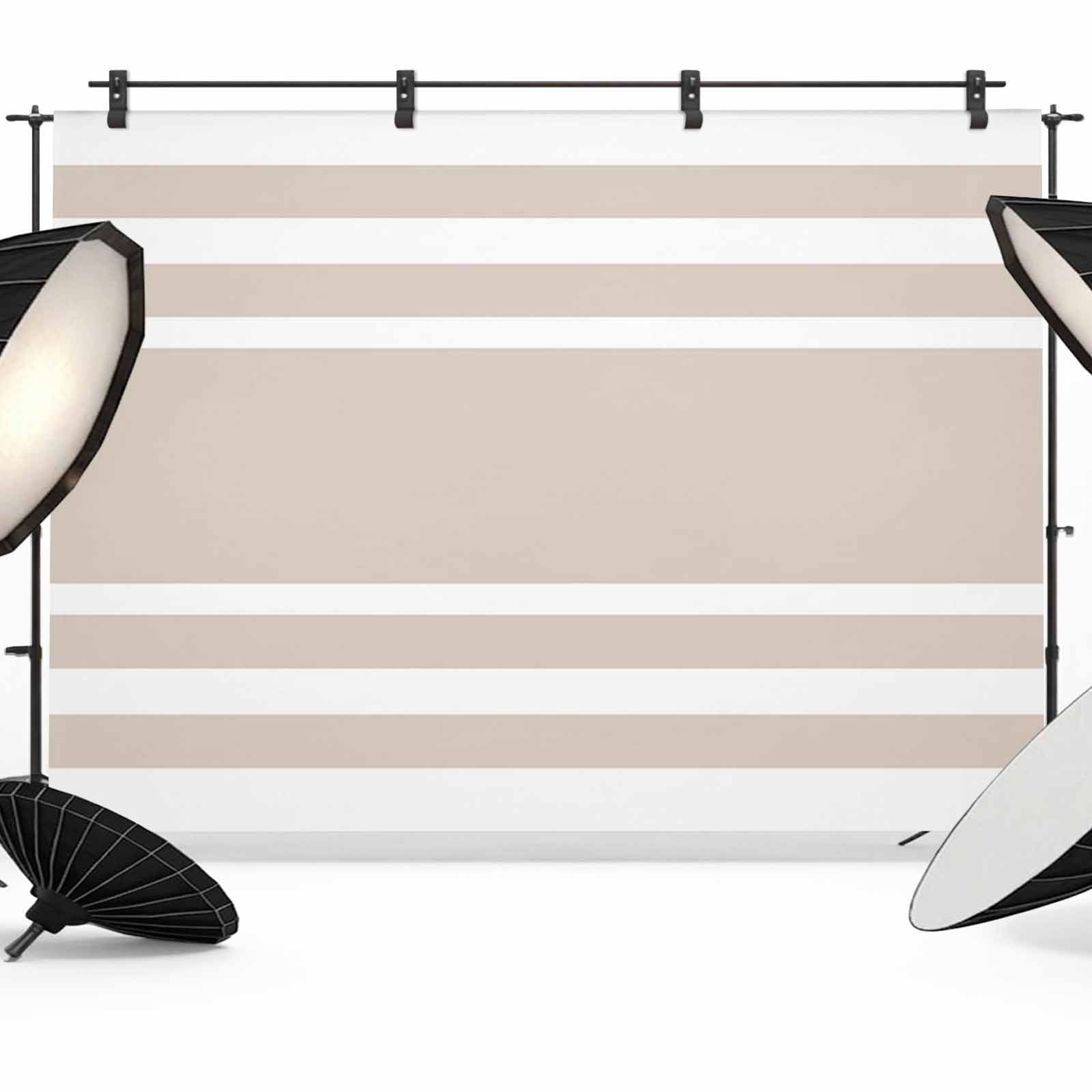 Orange Geometric Backdrop for Photography, Stripe Photo Backdrop ...