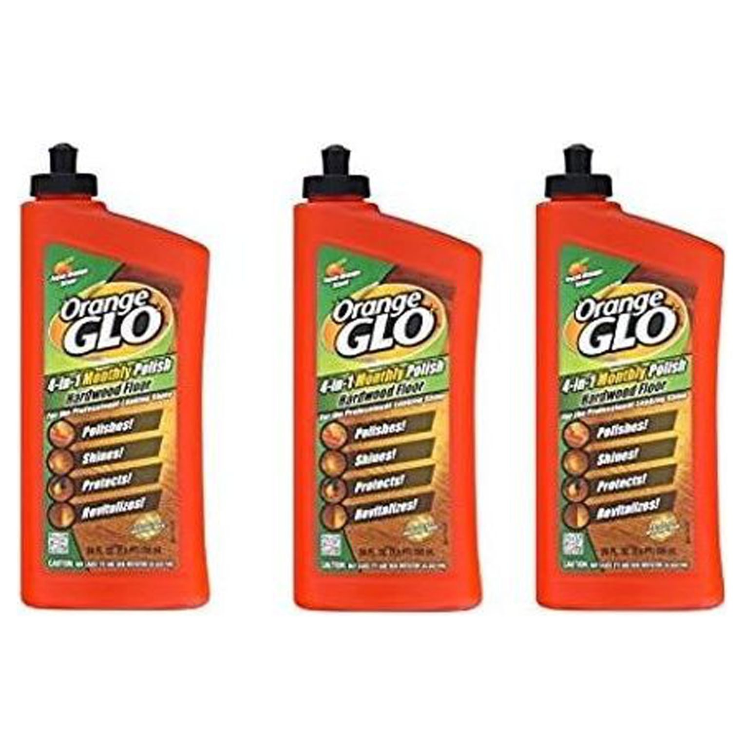 Orange Glo Hardwood Floor 4-in-1 One Easy Step Cleaner Orange Scent ...
