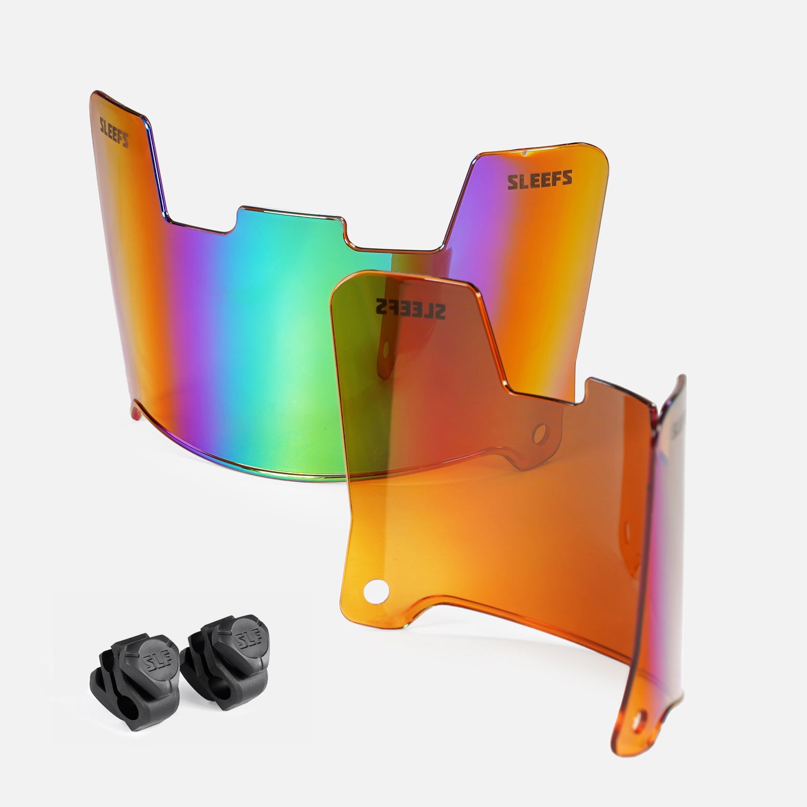Orange Green Bifrost Rainbow Helmet Eye-Shield Visor - Walmart.com