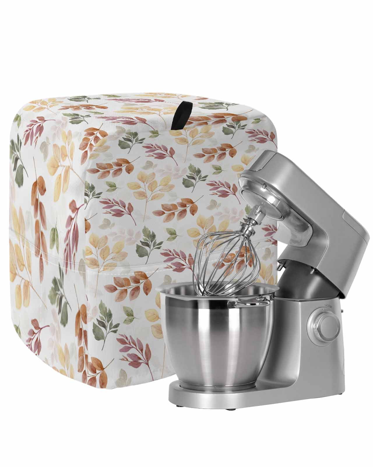 Orange Green Yellow Botanical Stand Mixer Dust Cover with Storage ...