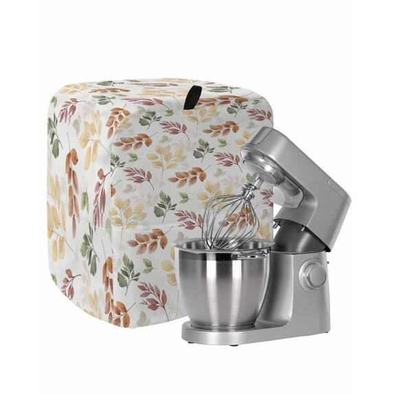 Orange Green Yellow Botanical Stand Mixer Dust Cover with Storage ...