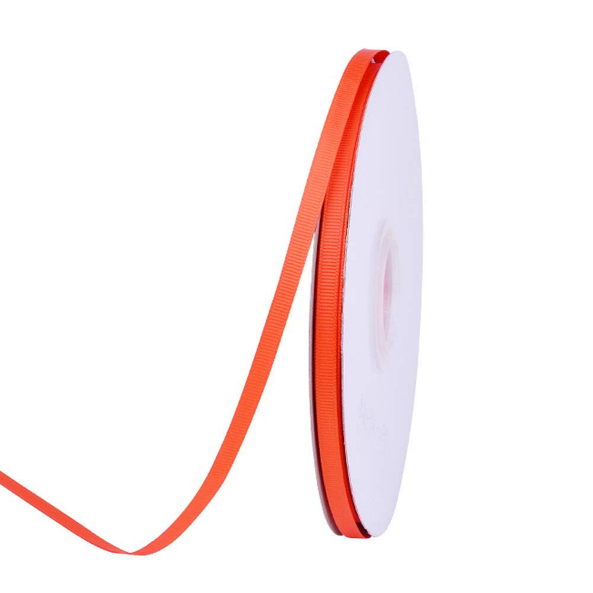 Orange Grosgrain Ribbon - 1/4 Inch Wide - 50 Yard Spool - Walmart.com