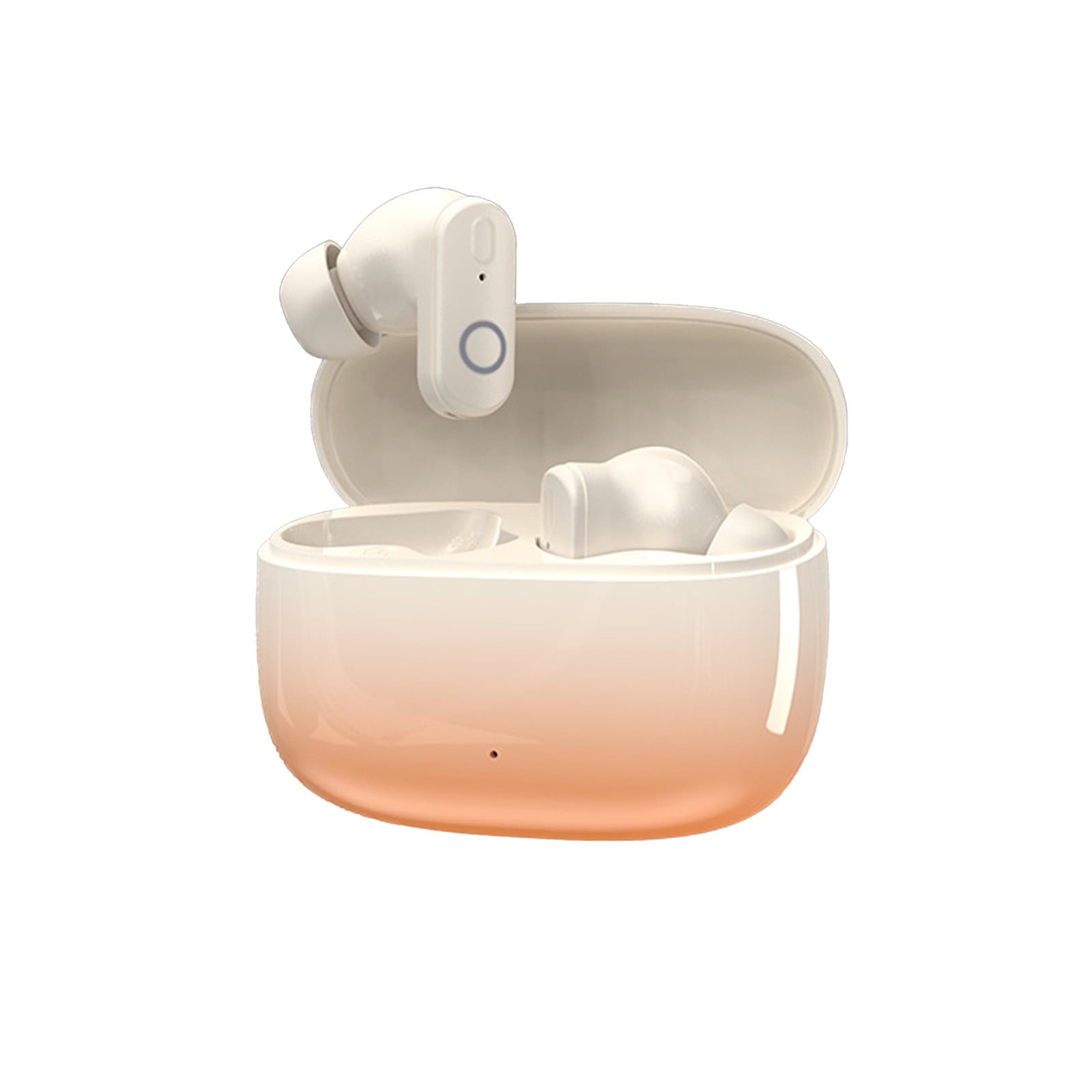 Orange In Ear Bluetooth 5.4 Headphones With Spatial Audio And -48Db Anc ...