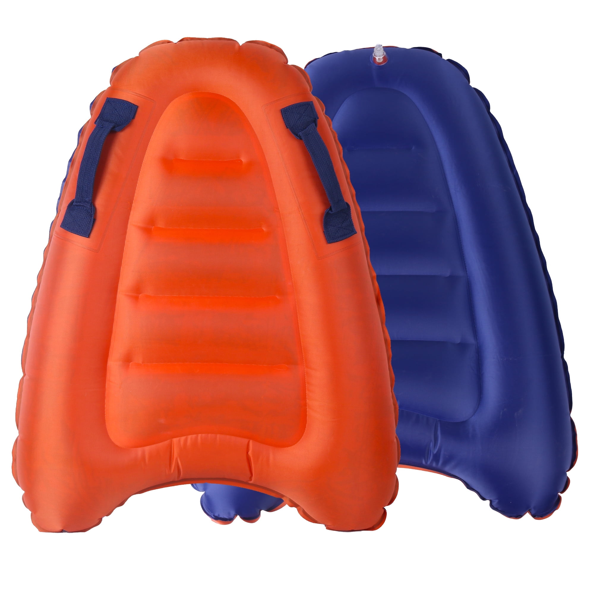 Orange Inflatable Surfboard with Handles, Kids & Adults Water Sports ...