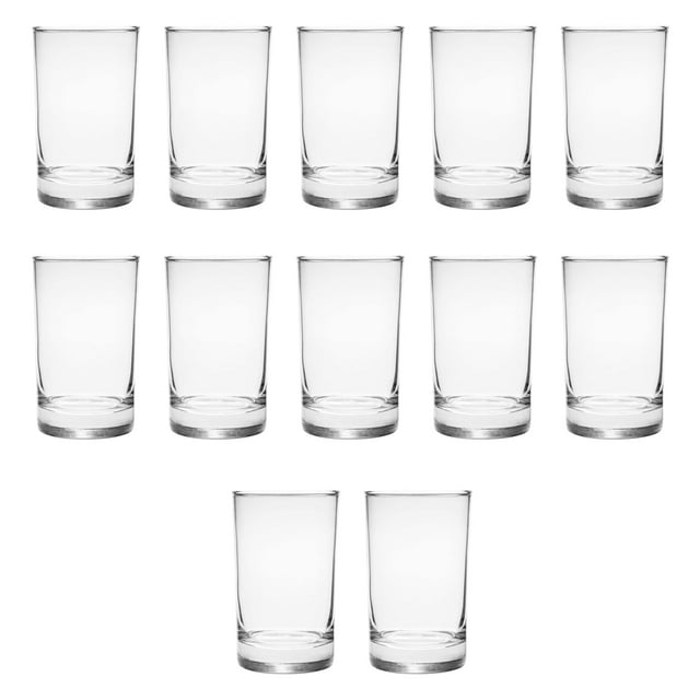 Sturdy 5 oz. Orange Juice Glasses, Set of 12, Clear - Perfect for ...