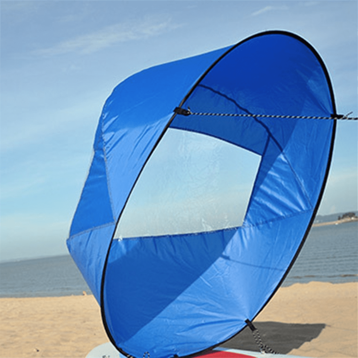 Orange Kayak Sail Pvc Paddle Board Sail Kayak Downwind Sail Paddle ...