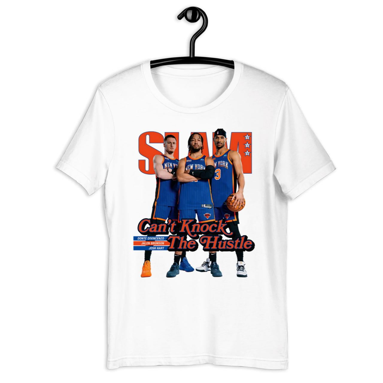 Orange Knicks Stars Trio - Jalen Brunson, Josh Hart, and Donte ...