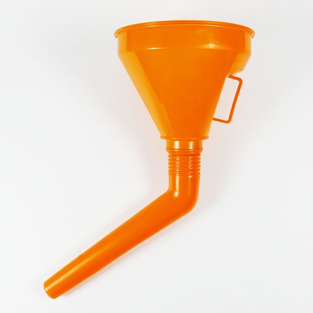 Orange Large Detachable Car Water Oil Funnel Diesel Petrol With Spout ...