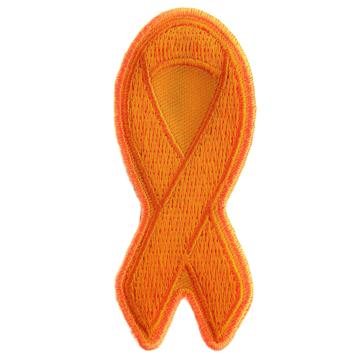 Orange Leukemia Awareness Ribbon Patch - Walmart.com