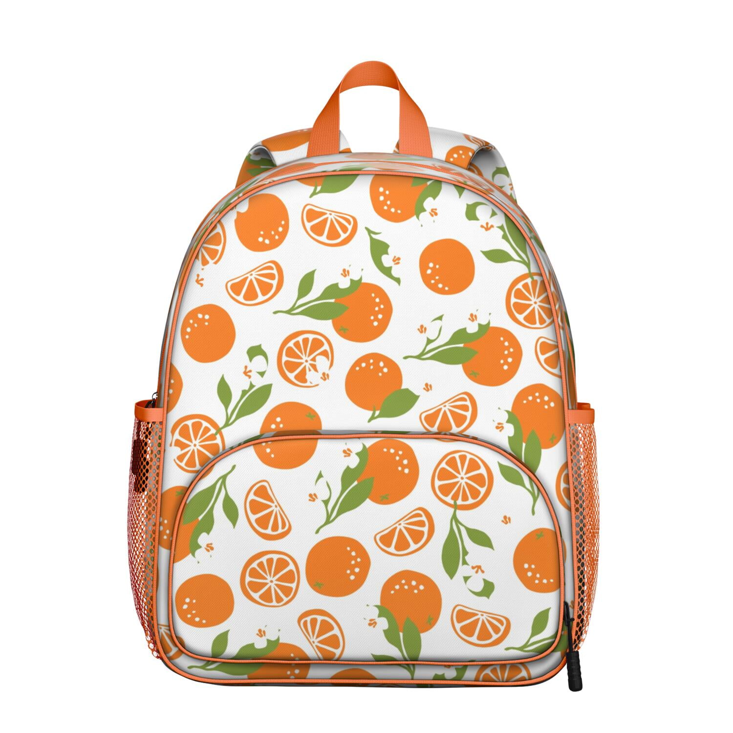 Orange Lover’s Cute Backpack with Sweet Fruit Pattern, Lightweight ...
