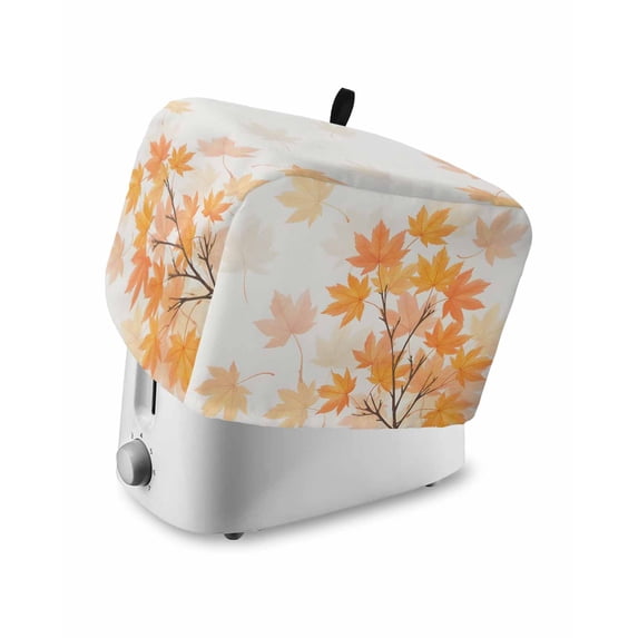 Orange Maple Leaves Toaster Cover 4 Slice, Large Kitchen Appliance ...