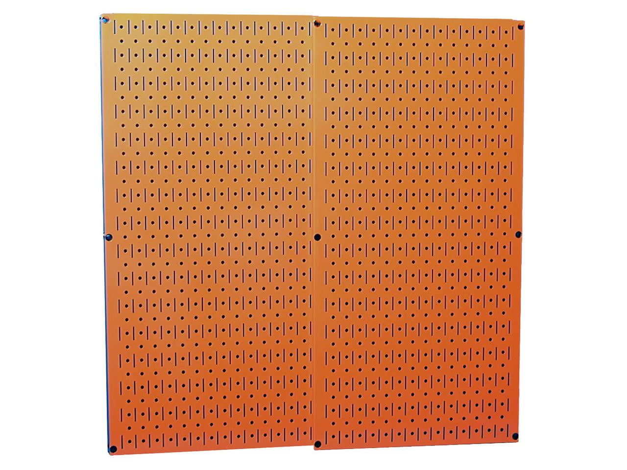 Orange Metal Pegboard Pack - Two Pegboard Tool Boards - Walmart.com